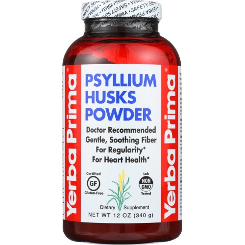 YERBA PRIMA: Psyllium Husks Powder, 12 oz