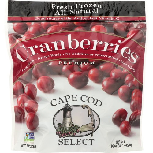CAPE COD SELECT: Frozen Cranberries, 16 oz