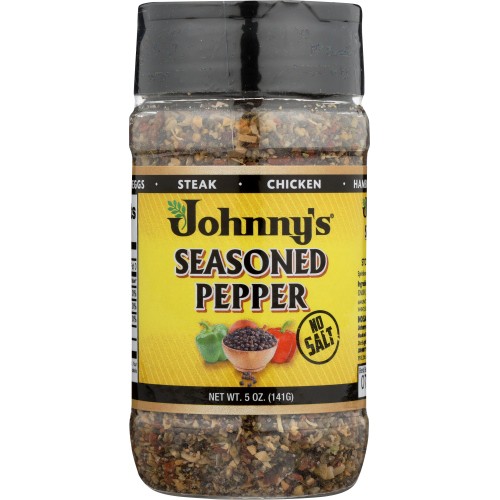 JOHNNYS FINE FOODS: Pepper Seasoned, 5 OZ