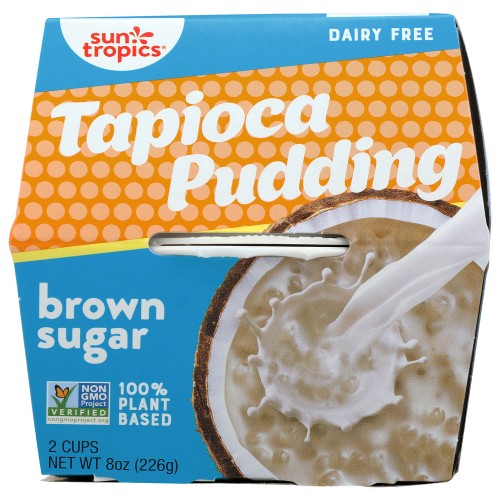 SUN TROPICS: Brown Sugar Tapioca Pudding, 8 oz
