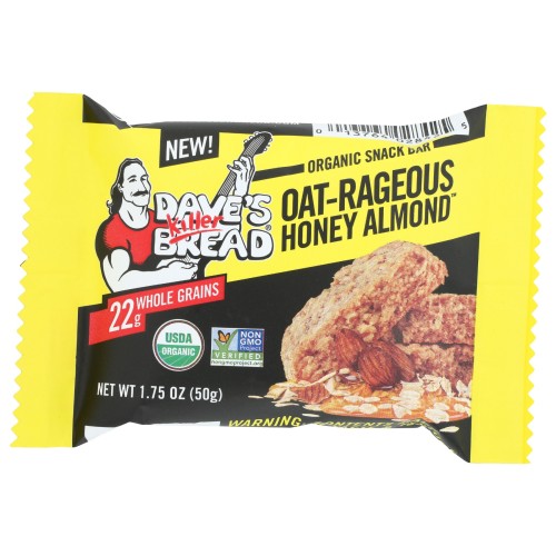 Dave Killer Bread Snack Bars Dave's Killer Bread - Oat-Rageous Honey ...