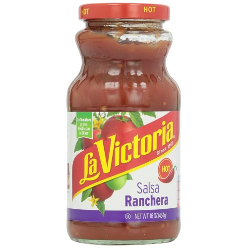 LA VICTORIA: Hot Ranchera Salsa, 16 oz