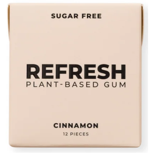REFRESH GUM: Gum Cinnamon, 12 pc