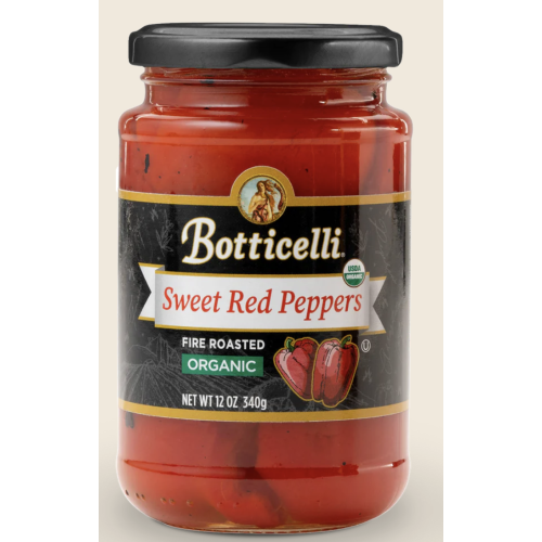 BOTTICELLI FOODS LLC: Peppers Red Roasted, 12 OZ
